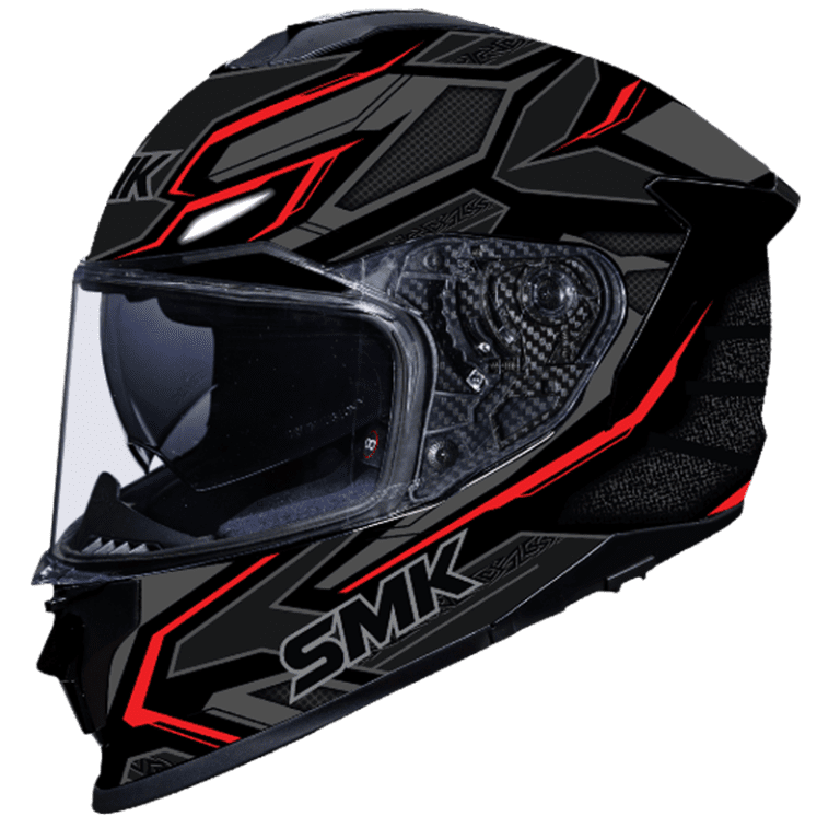 SMK Titan Sporter Full Face Helmet for Men & Women.