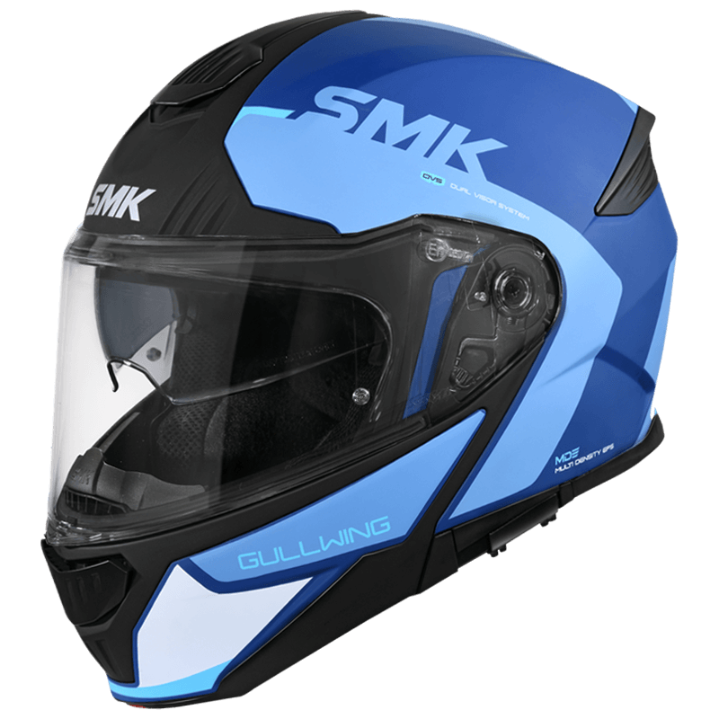 SMK Gullwing Modular Motorcycle Helmets for Men and Women