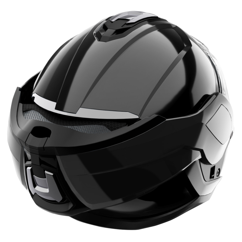 SMK Cygnus Solid Flip-Back Motorcycle Helmets for Men & Women